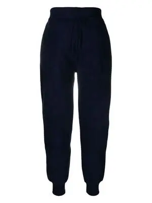Polo Ralph Lauren Embroidered-logo Fleece Trousers - Blue