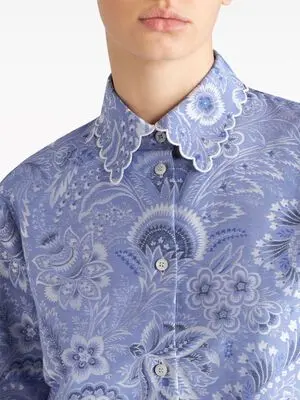 Etro Paisley-print Poplin Shirt