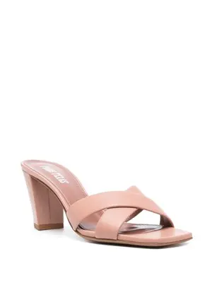 Paris Texas Dafne Leather Sandals - Pink
