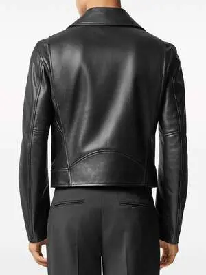 Versace Leather Biker Jacket