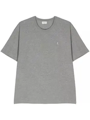 Saint Laurent Cassandre T-shirt - Grey