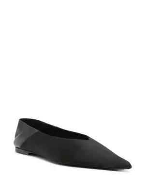 Saint Laurent Pointed Toe Flats For Women