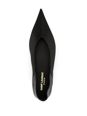 Saint Laurent Carolyn Ballet Flats - Black