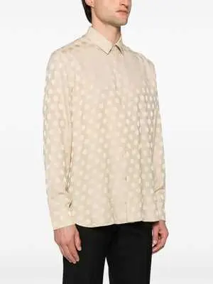 Saint Laurent Polka-dot Silk Shirt
