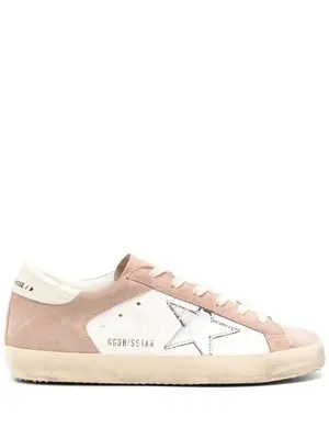 GOLDEN GOOSE Super-star Distressed Sneakers