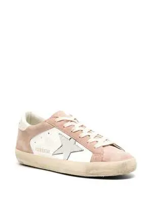 GOLDEN GOOSE Super-star Distressed Sneakers