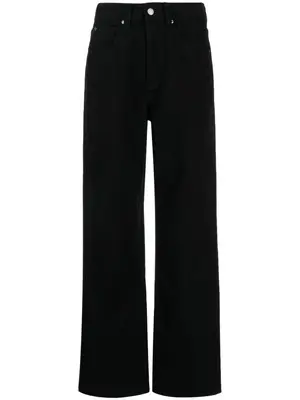 Izzue High-rise Straight-leg Jeans