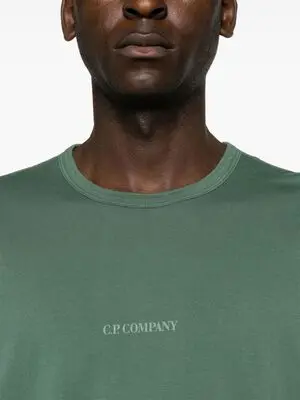 C.P. COMPANY Logo-print Cotton T-shirt