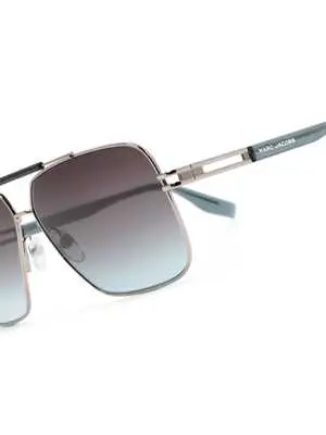Marc Jacobs Pilot Frame Sunglasses With Gradient Lenses