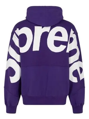 Supreme Big Logo-jacquard Hoodie