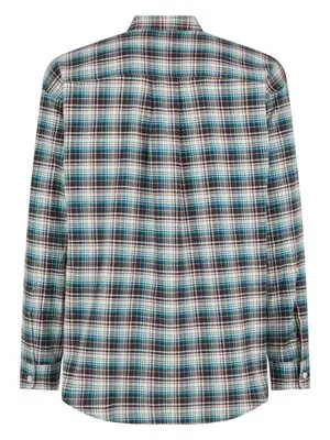 Dsquared2 Plaid-check Pattern Cotton Shirt