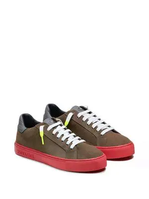 HIDE&JACK Oil Lace-up Sneakers - Brown
