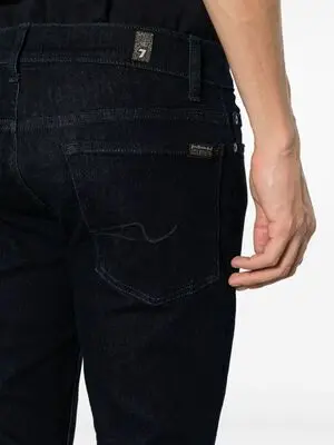 7 For All Mankind Slim-cut Jeans - Blue