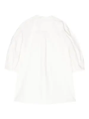 Chloé Balloon-sleeve Cotton Blouse - White