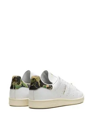 Adidas X Bape Stan Smith 30th Anniversary Sneakers - White