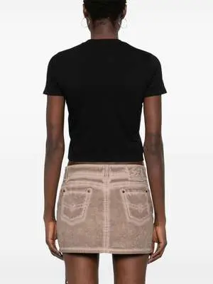 Dsquared2 Logo-print Cropped T-shirt