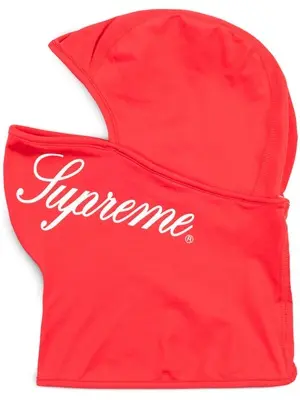 Supreme Script Logo Balaclava - Red
