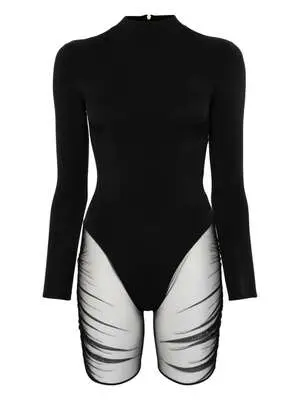 MAISON CLOSE Nuit Fauve Long-sleeves Bodysuit
