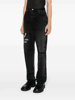 Amiri Arts District Straight-leg Jeans