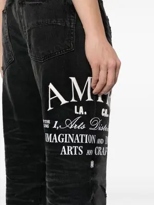 Amiri Arts District Straight-leg Jeans