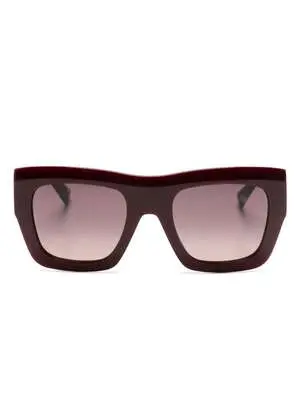 Missoni Zigzag-print Sunglasses - Red