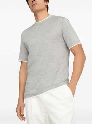Brunello Cucinelli Layered Crew-neck T-shirt