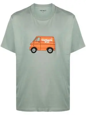 Carhartt Work In Progress Mystery Machine Cotton T-shirt Green