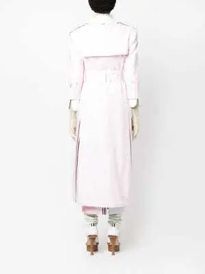 Thom Browne Double-breasted Cotton Trench Coat