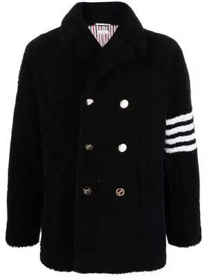 Thom Browne Pea Coat Coats For Men