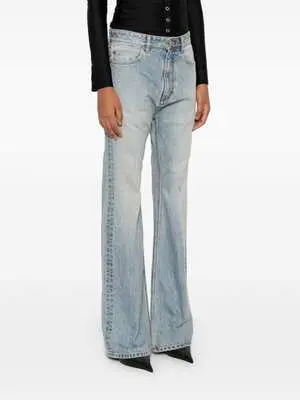 Balenciaga Flared Jeans - Blue
