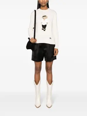 Ralph Lauren Satin Logo Shorts