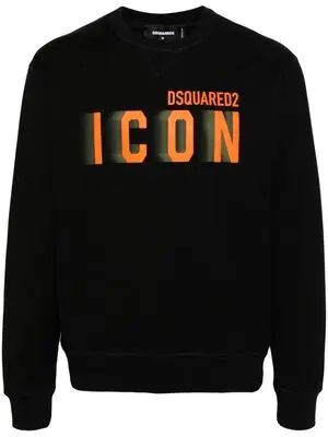 Dsquared2 Icon Blur Cool Fit Cotton Sweatshirt
