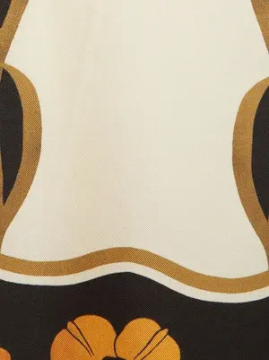 La DoubleJ Supremes Swing Silk Minidress