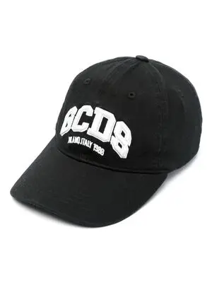 Gcds Logo-embroidered Baseball Cap - Black
