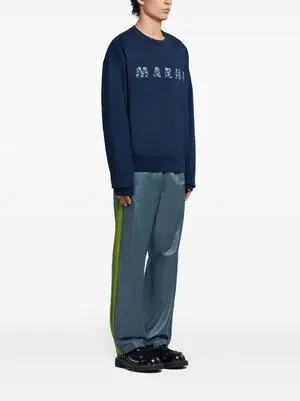 Marni Logo-print Cotton Sweatshirt