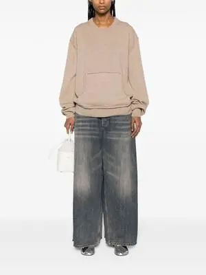 MAISON MARGIELA Crew-neck Jumper - Brown