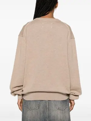 MAISON MARGIELA Crew-neck Jumper - Brown