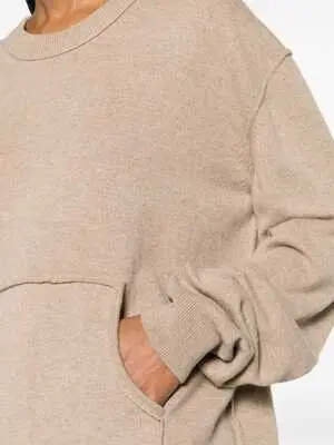 MAISON MARGIELA Crew-neck Jumper - Brown