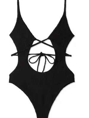 Off-White Tattoo Jacquard Swimsuit