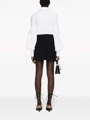 Off-White Strap-embellished Poplin Shirt