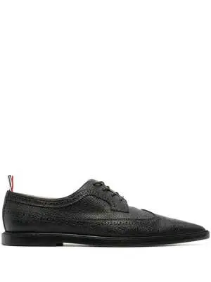 Thom Browne Pointed-toe Leather Brogues