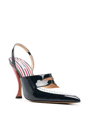 Thom Browne 120mm Leather Pumps