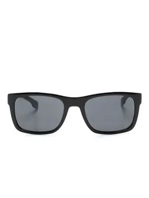 BOSS Square Frame Sunglasses With Embossed Logo