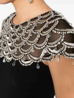 Jenny Packham Melody Crystal-embellished Dress