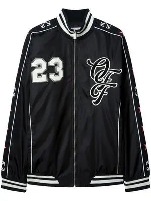 Off-White Varsity-patch Bomber Jacket