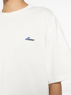 We11Done Logo-embroidered T-shirt