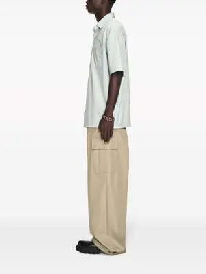 Off-White Wide-leg Cargo Trousers - Neutrals