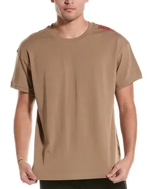 Hugo Boss Hugo Boss Labelled T-Shirt - Brown