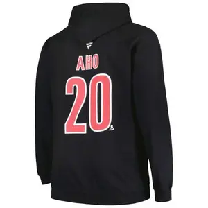 Profile Carolina Hurricanes Sebastian Aho Name & Number Pullover Hoodie