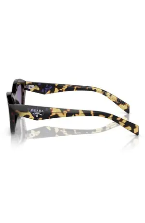 Prada 52mm Butterfly Sunglasses